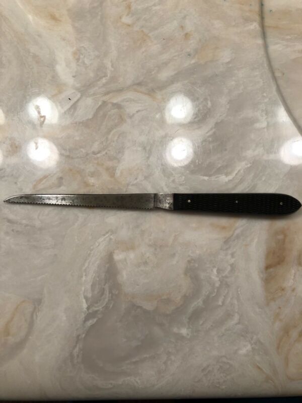 Old knife saw Civil War style amputation reproduction tool -- Antique ...