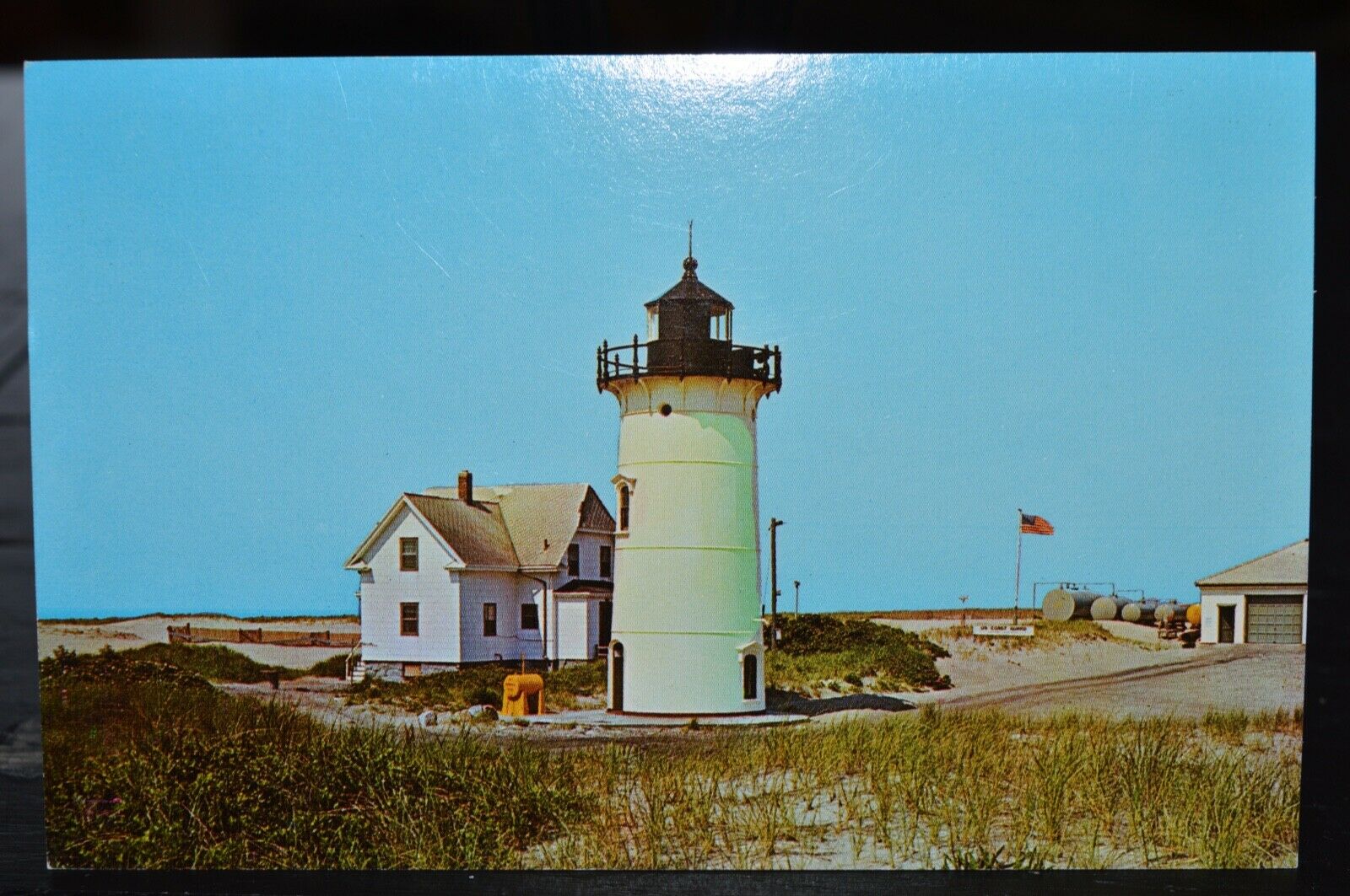 Race Point Lighthouse Provincetown Cape Cod Massachusetts MA Vintage ...