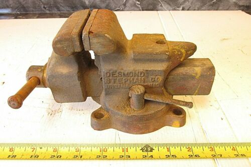 OLD DESMOND SIMPLEX # 100 BENCH ANVIL VISE No 400 SHOP TOOL BLACKSMITH ...