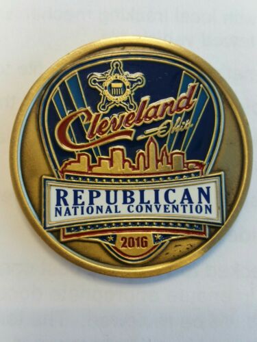 US Secret Service Challenge Coin - 2016 Republican National Convention ...