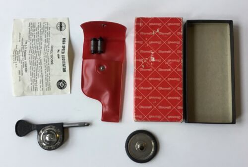 Vintage L.S. Starrett Speed Indicator No.104 Original Box, Case, Tips ...