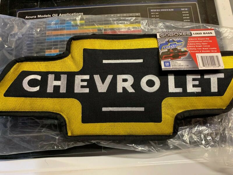 GOBOXES Chevrolet Tool Bag Chevy Bowtie Tool Bag -- Antique Price Guide ...