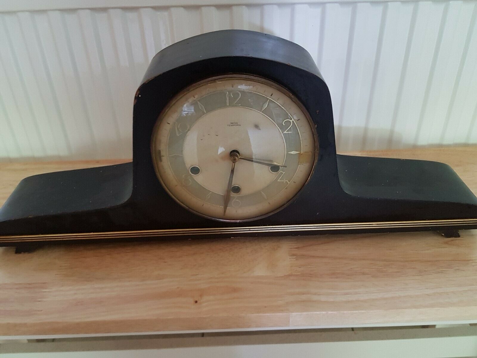 Vintage Smiths Tempora Mantle clock - for restoration -- Antique Price ...