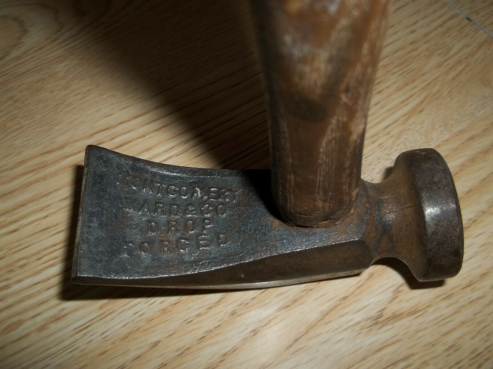 COLLECTIBLE MONTGOMERY WARD & CO. DROP FORGED COBBLER TOOL ! -- Antique ...