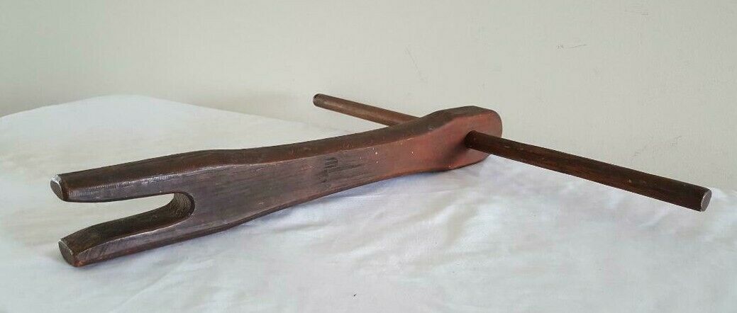 Antique Rope Bed Tightening Key Tool Vintage Wood Rope Bed Wrench ...