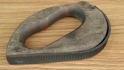 VINTAGE AUTO BODY WOOD HANDLE ROUND FILE RASP -- Antique Price Guide ...