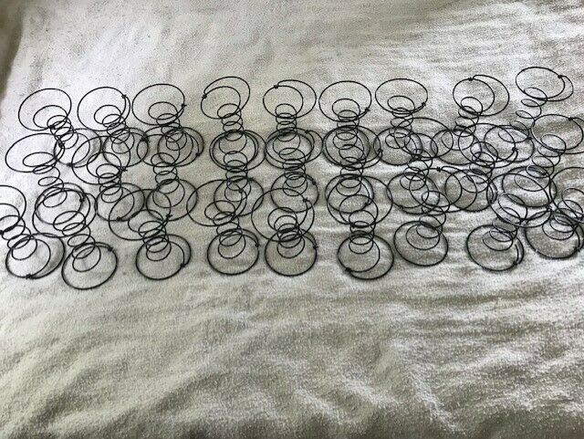 SET OF 27 VINTAGE METAL COIL BED SPRINGS FOR ARTS, CRAFTS, DECOR ...
