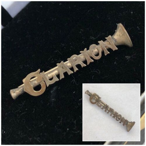 Vintage Antique Metal Clarion Cycling Club Brooch Pin -- Antique Price ...