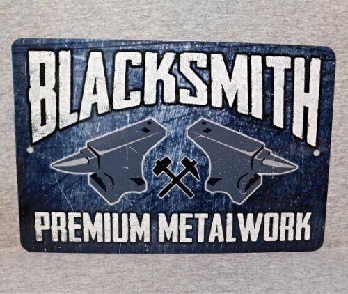 Metal Sign BLACKSMITH blacksmithing forging forge craftsman metalsmith ...