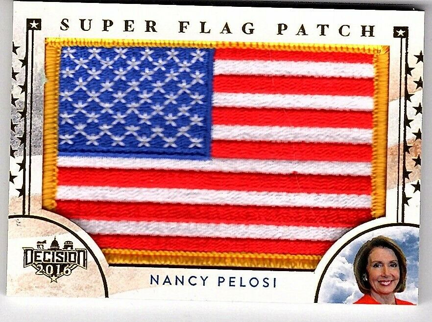 NANCY PELOSI DECISION 2016 LTD ED AMERICAN SUPER FLAG COMMEMORATIVE ...