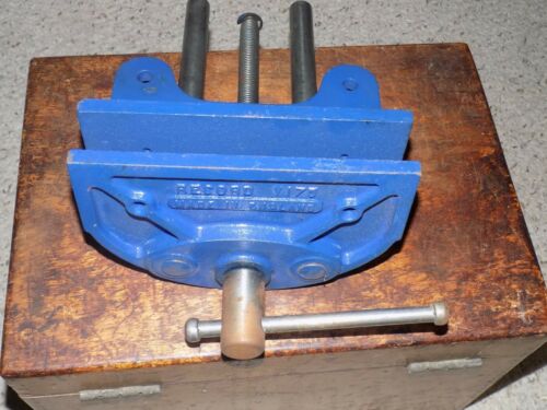 RECORD V175 WOODWORKING VISE BENCH TYPE MADE IN ENGLAND -- Antique ...