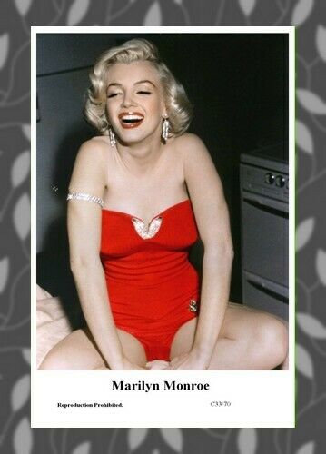 MARILYN MONROE SWIFTSURE (C33/70) PHOTO POSTCARD FILM STAR PIN UP -- Antique Price Guide Details ...
