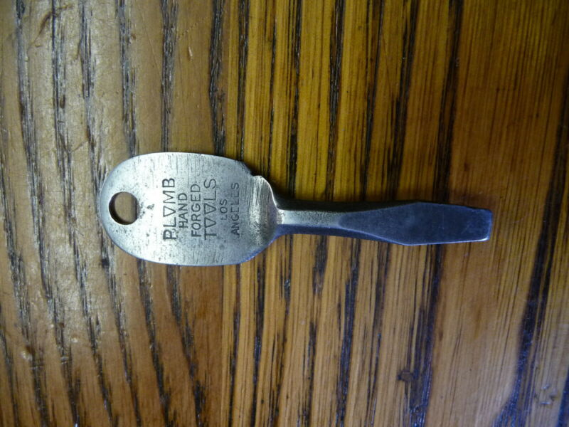 RARE PLOMB TOOL POCKET KEYCHAIN FLAT HEAD SCREW DRIVER LOS ANGELES ...