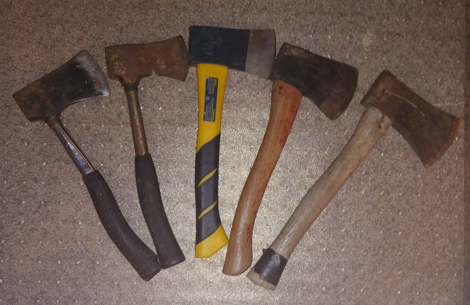 vintage Hatchet / hand axe 5 Count Lot - Mastercraft / Misc ...