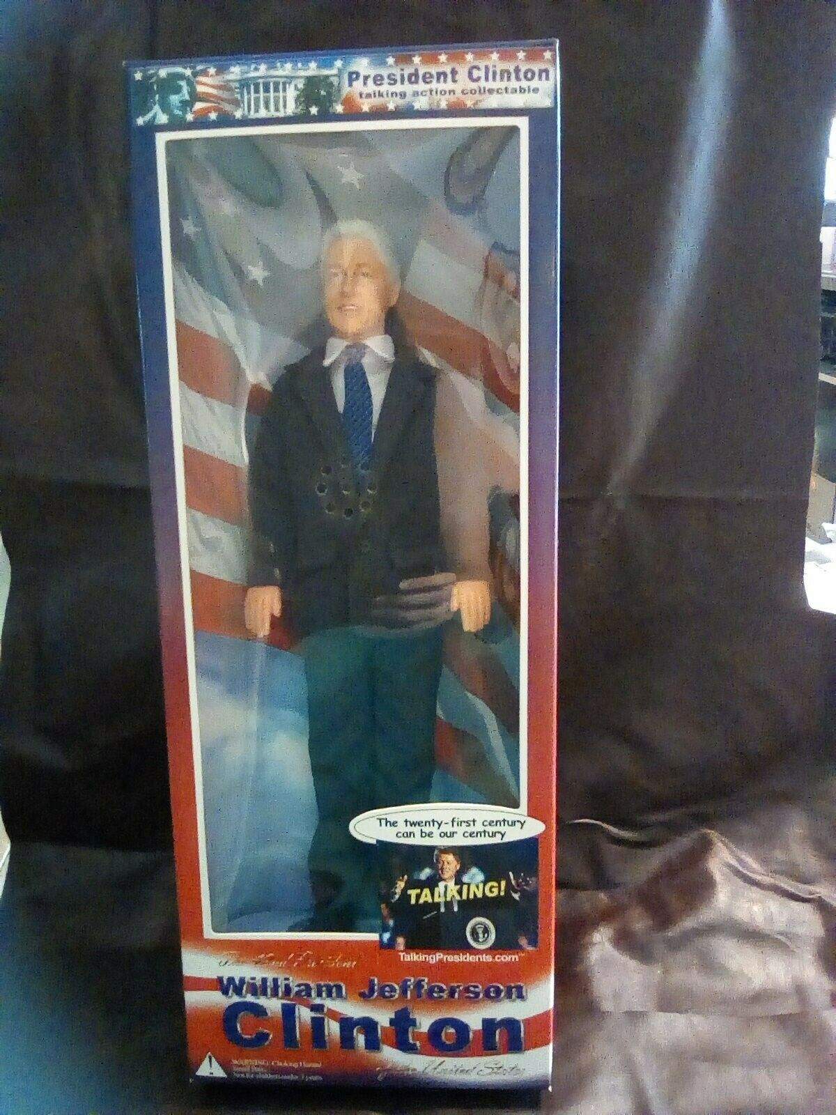Bill Clinton action figure, nib, President Clinton, 42, Talking ...