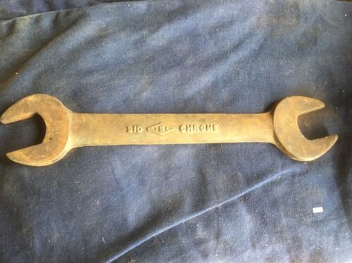 Vintage Early Sidchrome Open End Spanner -- Antique Price Guide Details ...