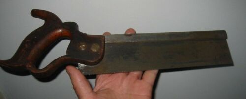 Vintage JACKSON, USA 10" Dovetail Back Saw, 14 tpi 15" OVERALL ...