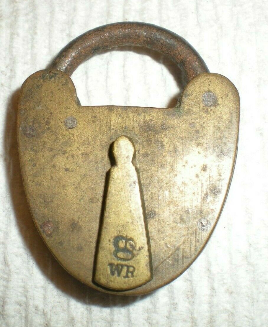 Vintage Brass Padlock WB Wilson Bohannan ? No key -- Antique Price ... Vintage Brass Padlock WB Wilson Bohannan ? No key -- Antique Price ...