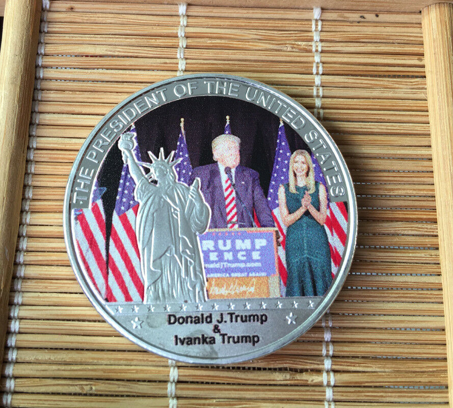 USA President Donald Trump & First lady Memorial Coins Trump ...