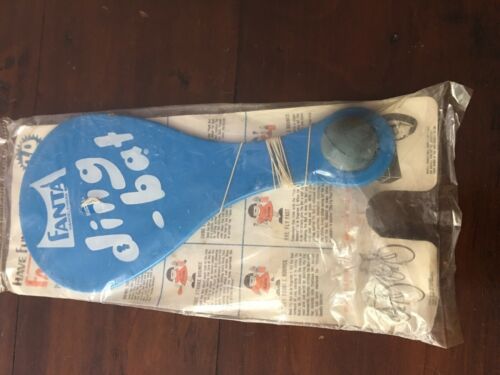 Vintage Fanta Coca Cola Ding-Bat Paddle Toy In Package Russell Co. Made ...