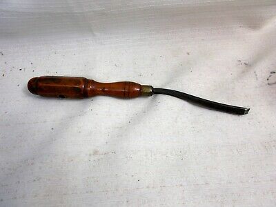 Buck Brothers Offset Crane Neck Chisel Carving Gouge 1/4" V Shape ...