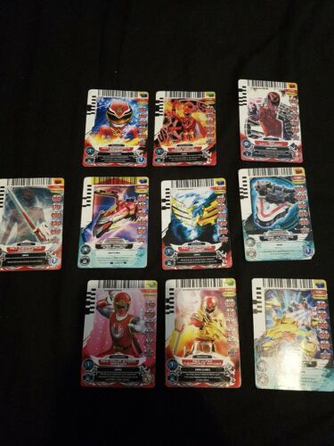 POWER RANGERS ACTION CARD GAME SERIES 1 - RISE OF HEROES bundle cards ...