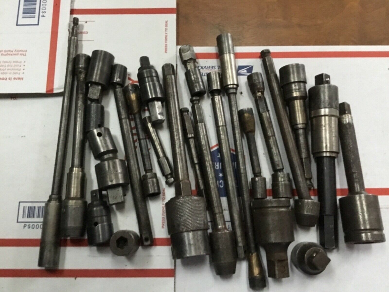 25 VINTAGE APEX SOCKET LOCKING EXTENSION ADAPTER TOOLS -- Antique Price ...