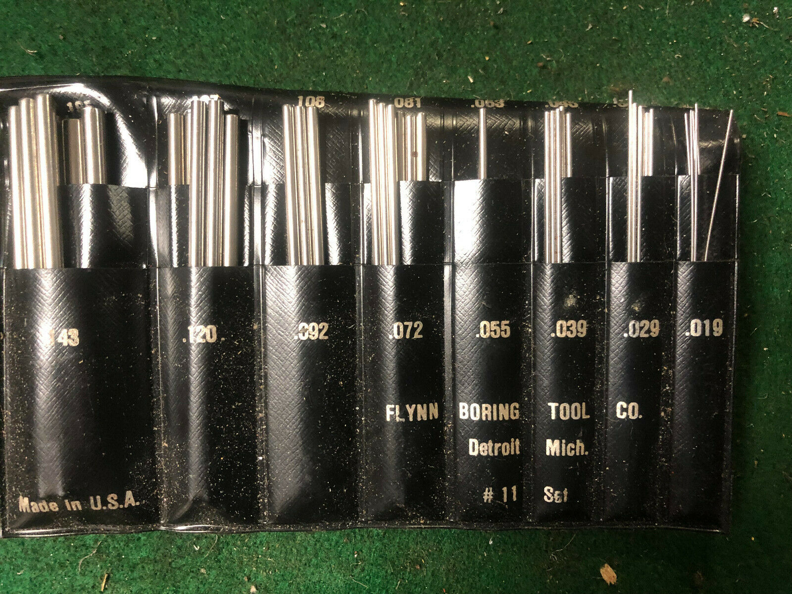 MACHINIST TOOLS LATHE MILL Flynn Boring Tool Co USA Thread Wire Gages ...