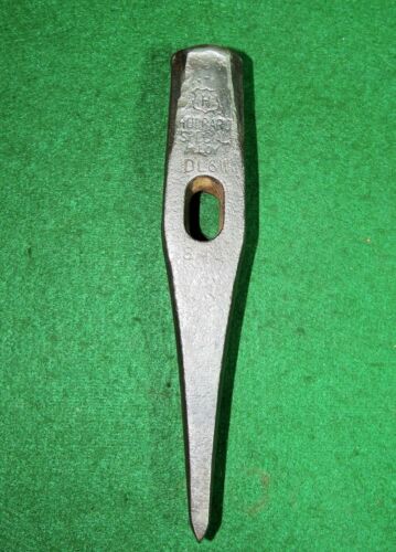 Vintage DL&W RAILROAD HUBBARD RAIL CHISEL / CUT OFF HAMMER *NICE-N ...