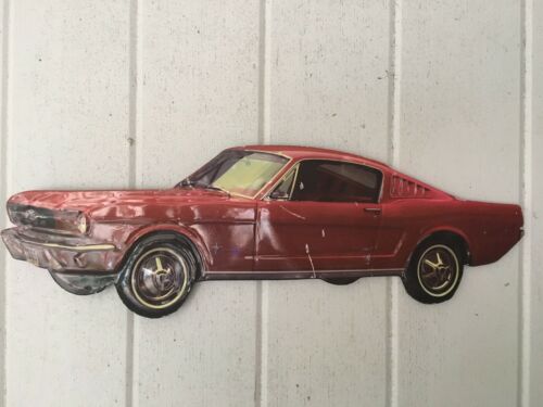 Mustang Fastback Metal Sign -- Antique Price Guide Details Page