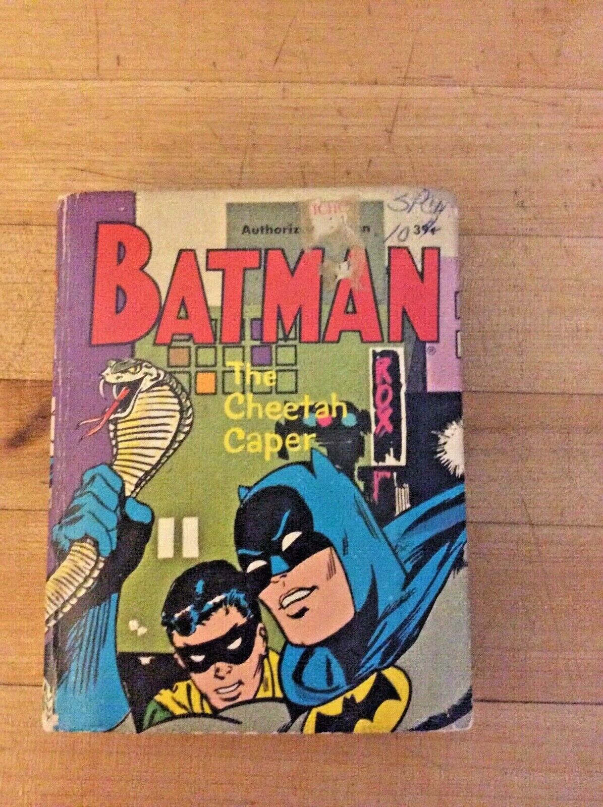 Vintage Big Little Book Batman The Cheetah Caper -- Antique Price Guide ...