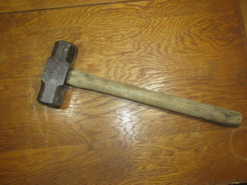 Vintage True Temper USA 6 lb Double Face Sledge Hammer Head Pre Safety ...