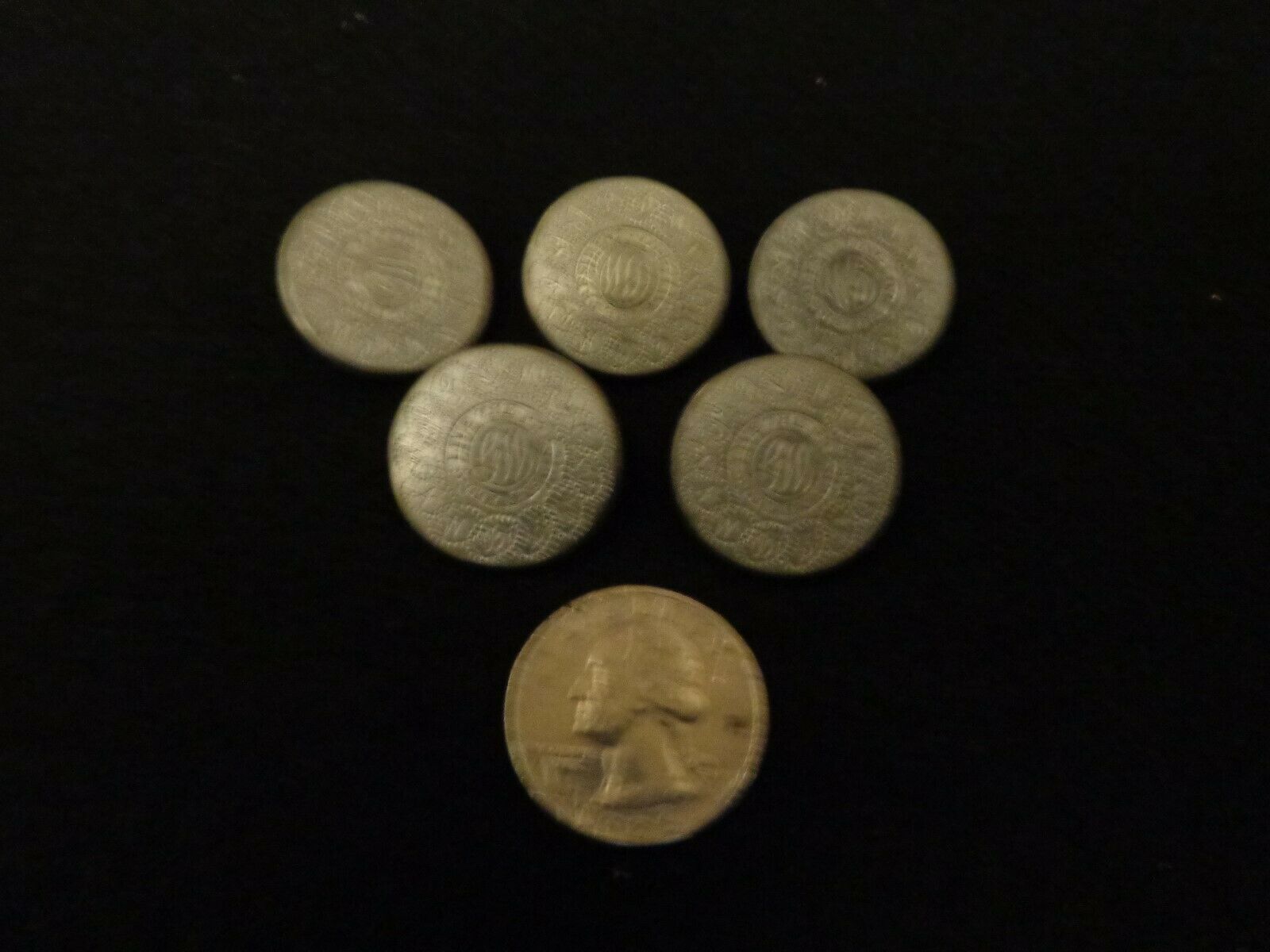 George Washington inaugural buttons -- Antique Price Guide Details Page