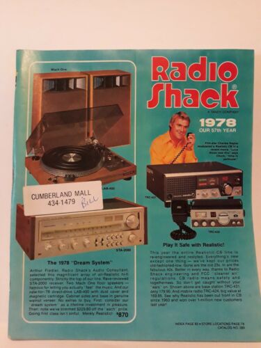 Vintage Radio Shack Ad From 1987 Our 57th Year NMC/EC - TRS-80 Micro ...
