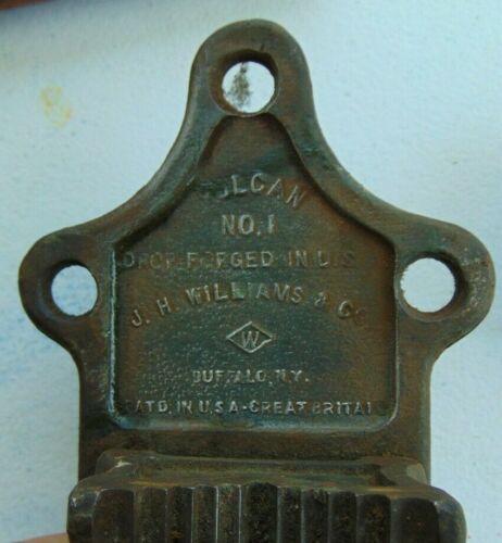 Vintage Vulcan No. 1 Pipe Chain Vise Clamp Brooklyn, NY 1/8"-2" Pipe ...