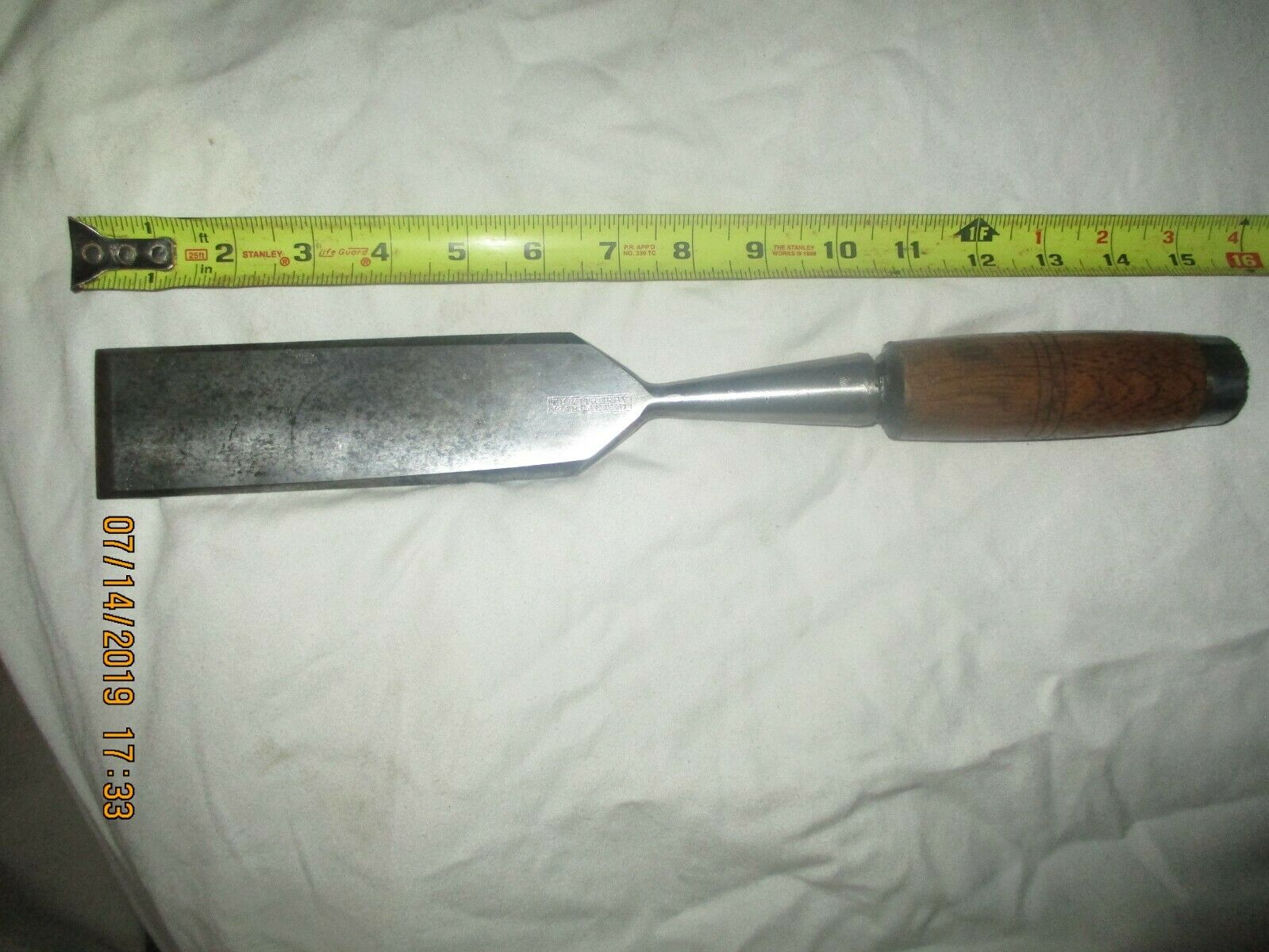 15 1/2 IN.& 2 in CUT EDGE T.H.WITHERBY WINSTED EDGE TOOL WORKS ...