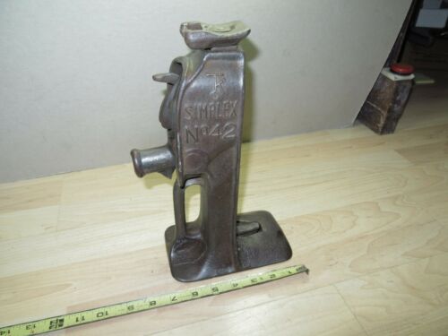 Vintage car house rail road Jack Simplex No 42 decent good used ...