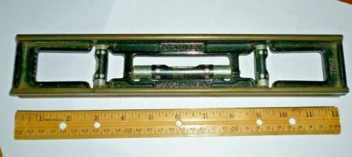 Vintage Stanley 12 inch Cast Iron Level awesome -- Antique Price Guide ...