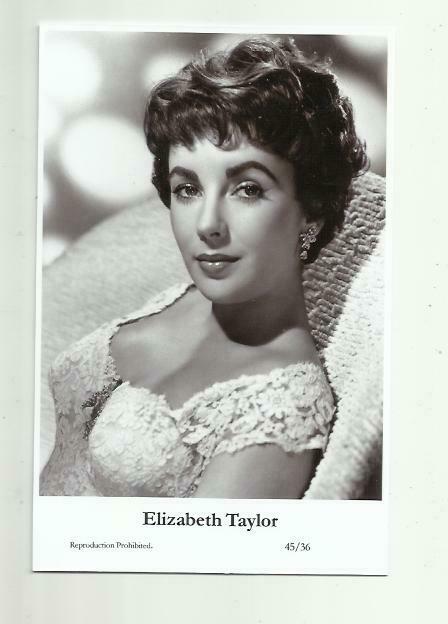 (N482) ELIZABETH TAYLOR SWIFTSURE (45/36) PHOTO POSTCARD FILM STAR PIN UP -- Antique Price Guide ...