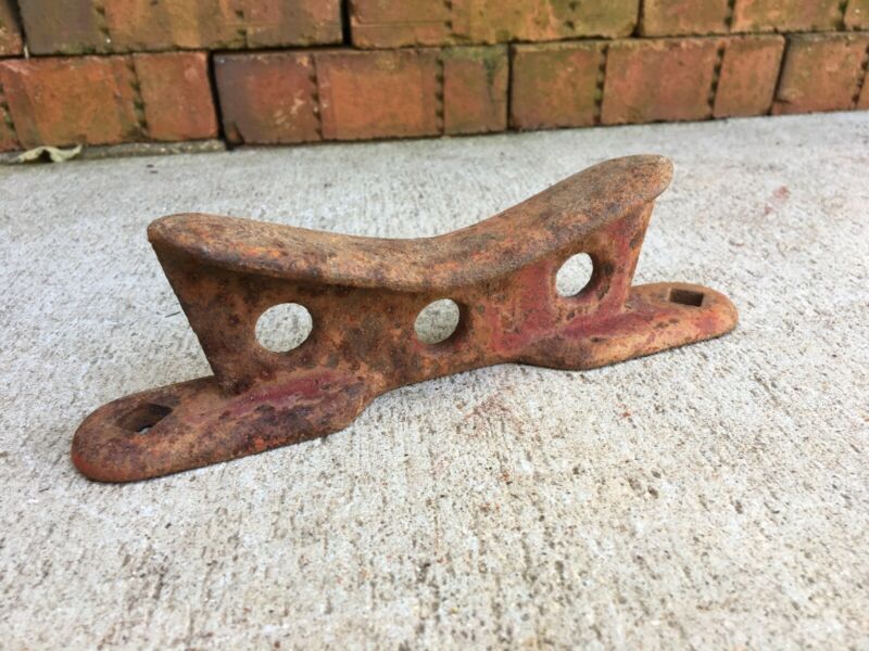 Antique Cast Iron Hay Trolley Carrier Track Stop Vintage Farm Barn Tool ...