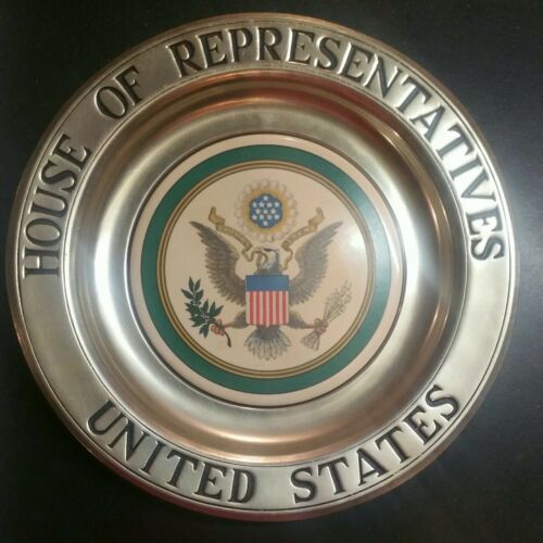 Vintage US House of Representatives 11" RWP Wilton Pewter-Like ...