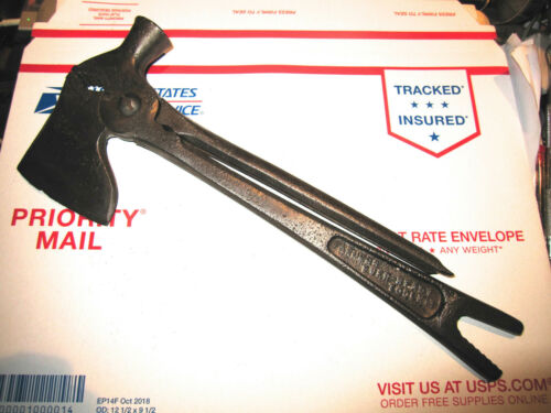 ANTIQUE FARMERS EVER-READY TOOL KIT HATCHET HAMMER MULTI TOOL GOOD USED ...