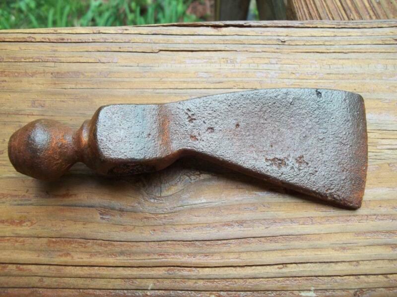 Cast Iron Axe Ax Hatchet Tomahawk Tool With Tobacco Peace Pipe