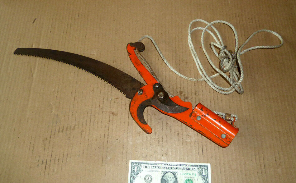 Vintage Pole Saw Head,Old Loping Shear,Branch Cutter,Farm,Garden,Tree ...