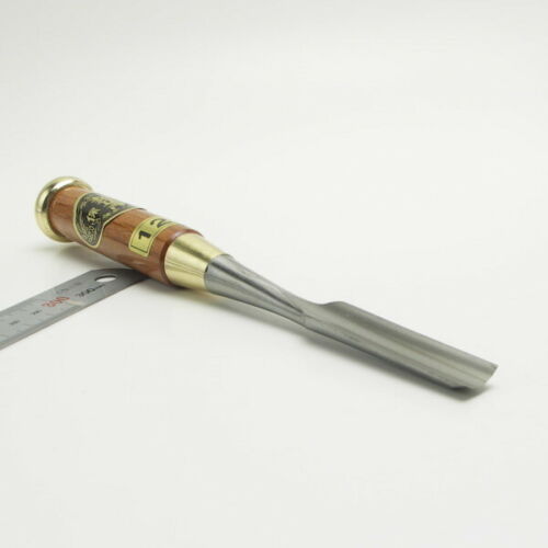Japanese gouge(Chisel) / Uchimaru Nomi, 12mmby Toshimune -- Antique ...