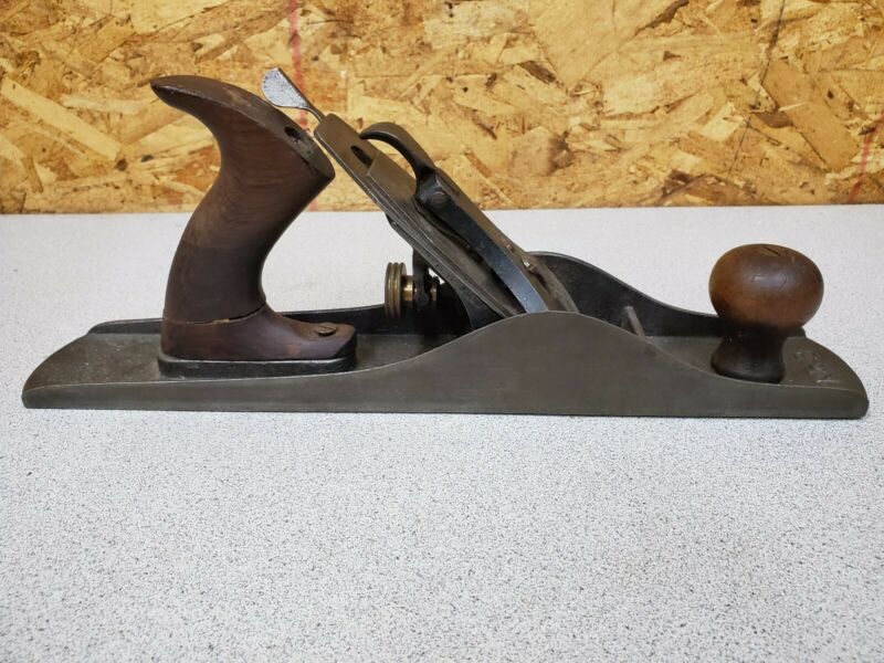Vintage Mound City no. 5 Hand Plane, , Old Carpenters Woodworking Tool ...