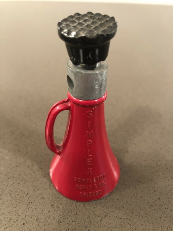 Vintage Rare Red Jack in the Box Miniature Simplex Screw Jack Salesman ...