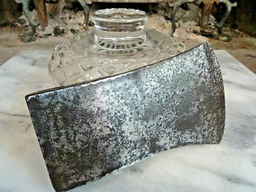 Vintage EMBOSSED AXE "USA FLINT EDGE BEST AXE MADE " True Temper Kelly ...