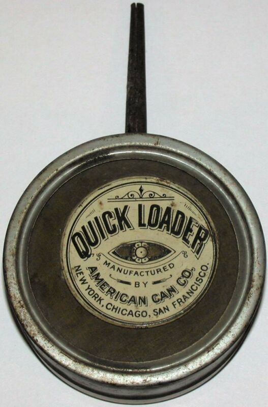 Vintage cartridge reloading tool QUICK LOADER American Can Chicago San ...