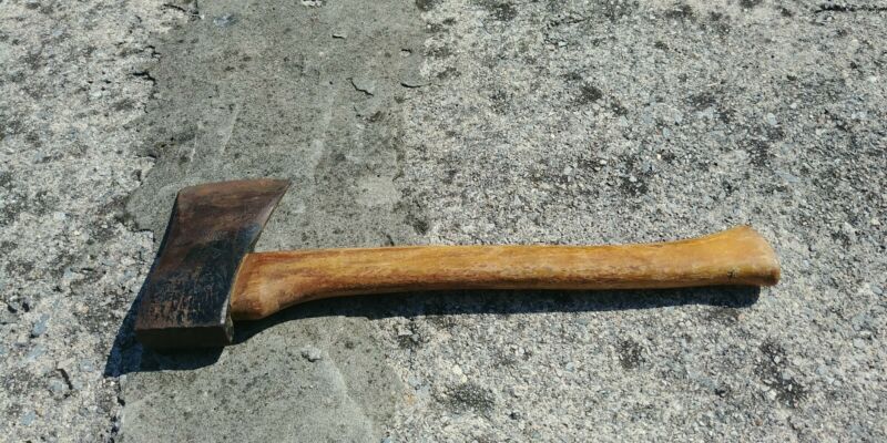Vintage West Germany Hatchet Axe 1 1/4 lb Single Bit Tool RUHR PREOWNED ...